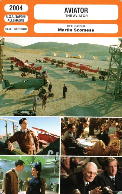 FICHE CINEMA : Martin Scorsese Aviator 2004 EUR 2,29 - PicClick FR