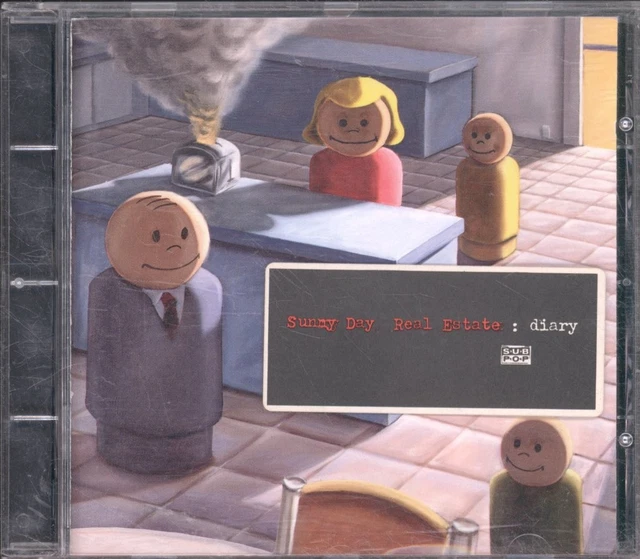 SUNNY DAY REAL ESTATE DIARY CD 11 track CD. Has title sticker on front ...