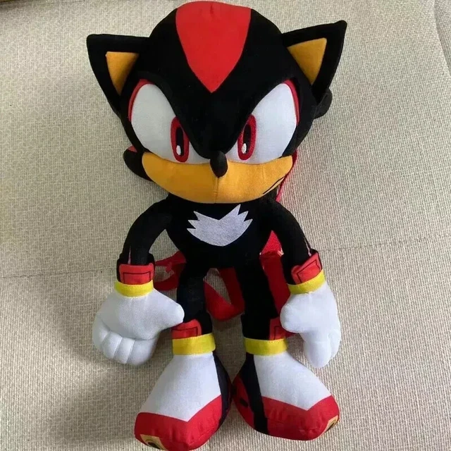 55CM SONIC SHADOW The Hedgehog Plush Backpack £23.84 - PicClick UK