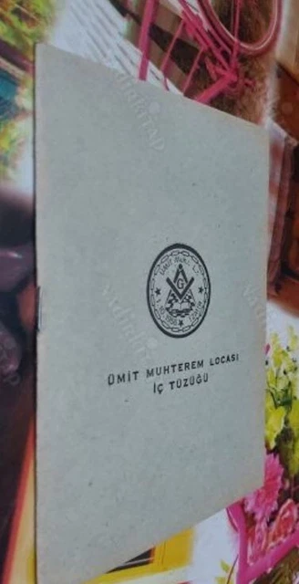 FREEMASONRY , MASONIC , Freemasons , Turkish Press Book 1982 Middle ...