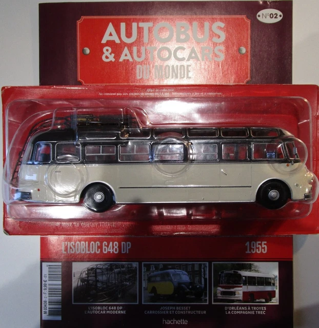 IXO 1/43 - Autobus et autocars du monde 02 - Isobloc 648 DP EUR 9,90 ...