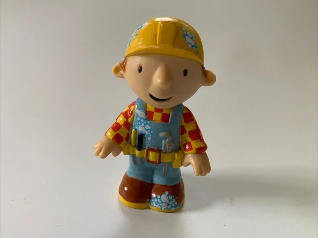 BOB THE BUILDER Bob Car Wash Bubbles PVC Figure 2.5 Inch Cake Topper £8 ...