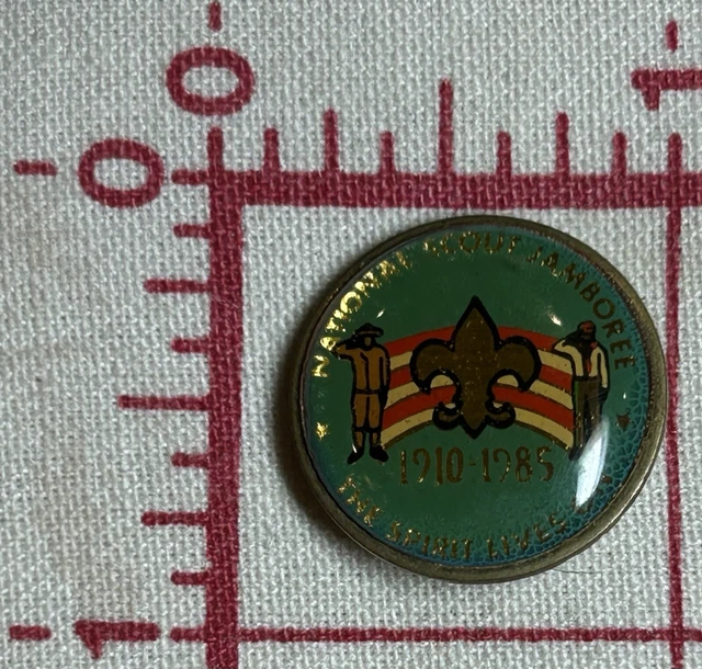 1985 NATIONAL SCOUT Jamboree Emblème Logo 75 Boy D'Amérique BSA B. S. A ...