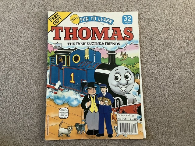1 X REDAN Thomas Tank Engine & Friends Fun To Learn Comic Magazine ...