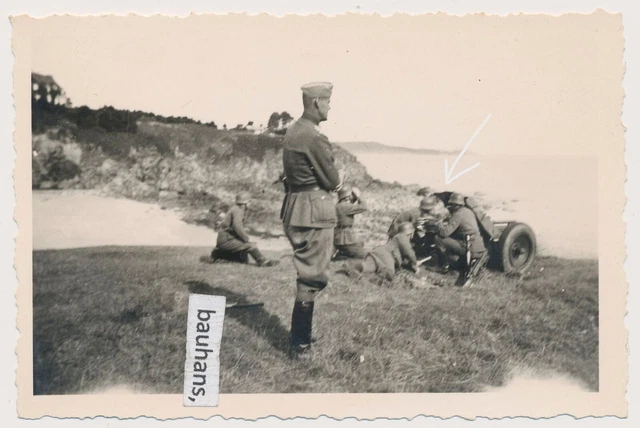 FOTO WEHRMACHT PAK Panzerabwehrkanone Stellung (3783a) EUR 5,90 ...