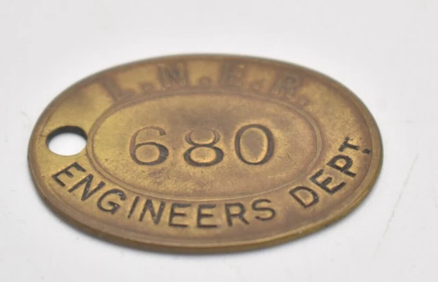 RAILWAY PAY CHECK Token 680 LNER Engineer Department £9.95 - PicClick UK