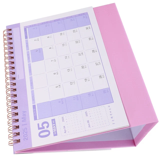 2025 TABLETOP CALENDAR, 2025 Daily Flip Calendar Standing Flip Desktop ...