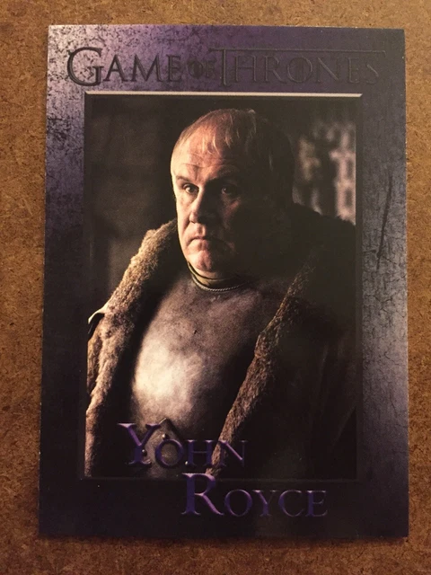 CARTE YOHN ROYCE 48 Game of the Thrones saison 8 EUR 1,68 - PicClick FR