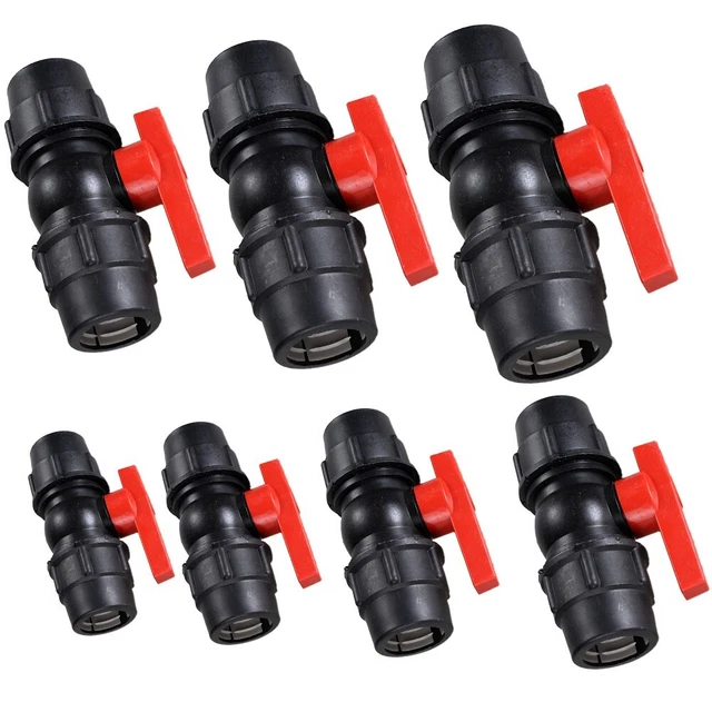 SMOOTH INNER SURFACE PE Pipe Ball Valve Fitting for Efficient Water ...