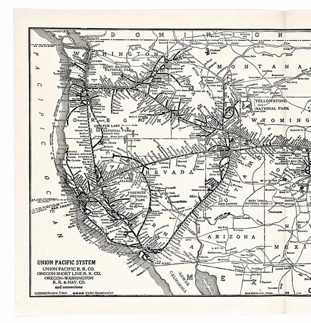 Union Pacific Railroad Map Illinois