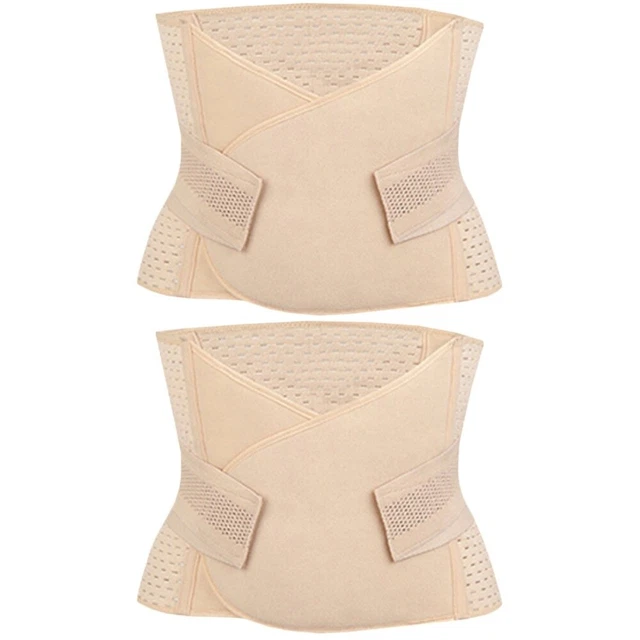 2 PCS POSTPARTUM Belly Belt Waist Trainer Postnatal Shaper Baby £16.69 ...