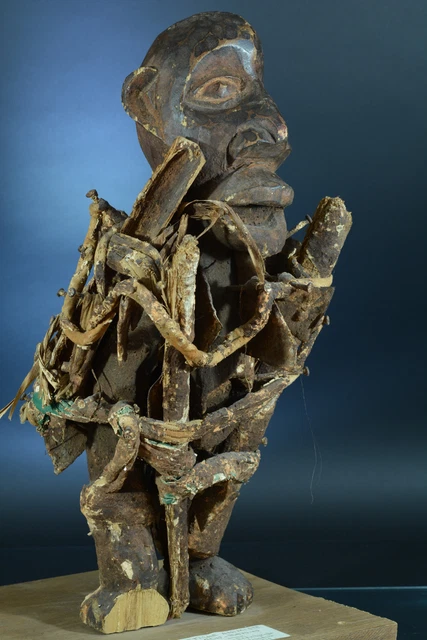 ANTIQUE FETISH MASK Statue Voodoo Africa Benin Animist A Collection ...