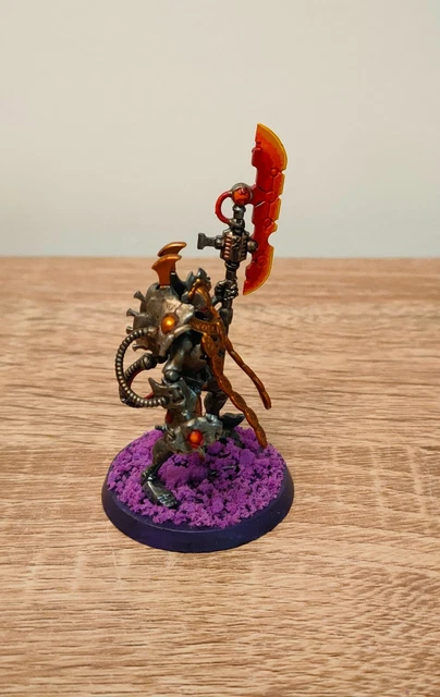 NECRON OVERLORD WITH Tachyon arrow / Warhammer 40k / Well Painted EUR ...