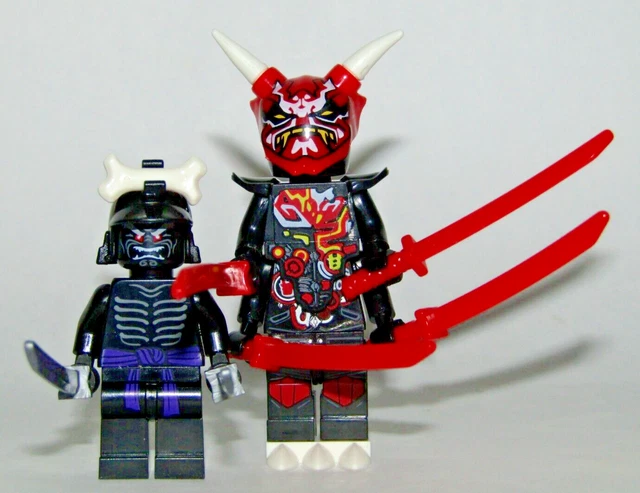 LEGO GARMADON BONE ninjago limited edition + Mr. E Oni Mask Red EUR 16 ...