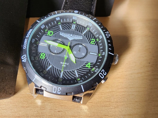 MONTRE NEUVE SQUAD FORCE Atlas for men avec sa boîte collection EUR 6 ...