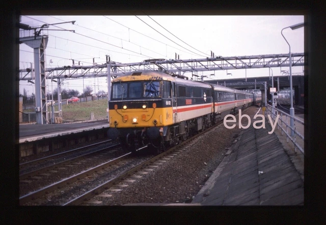 ORIGINAL 35MM SLIDE - AC Electric Class 86/1 - 86102 at Nuneaton on 20. ...