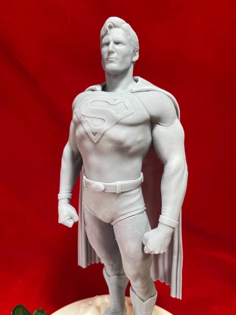 SUPERMAN &CHRISTOPHER REEVES& - Resin - Model Kit - 1/6 - 1/8 Scale £45 ...