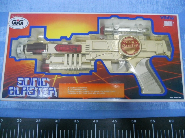 SONIC BLASTER VINTAGE Super Weina Gun Space Soldiers FUTURE LASER POWER ...