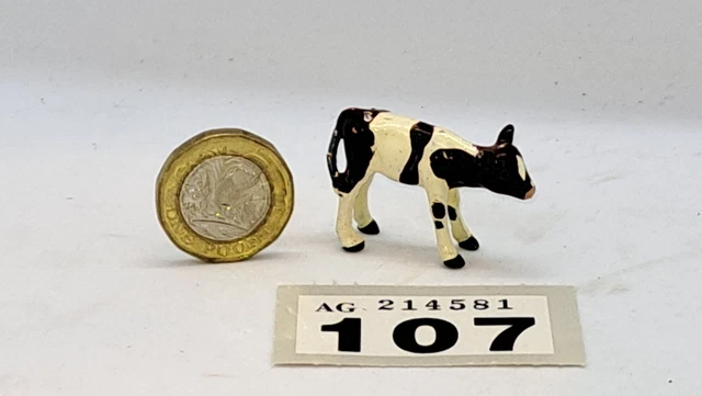 BRITAINS 54MM HOLLOW-CAST farm figure: #786 Ayrshire calf £35.00 ...