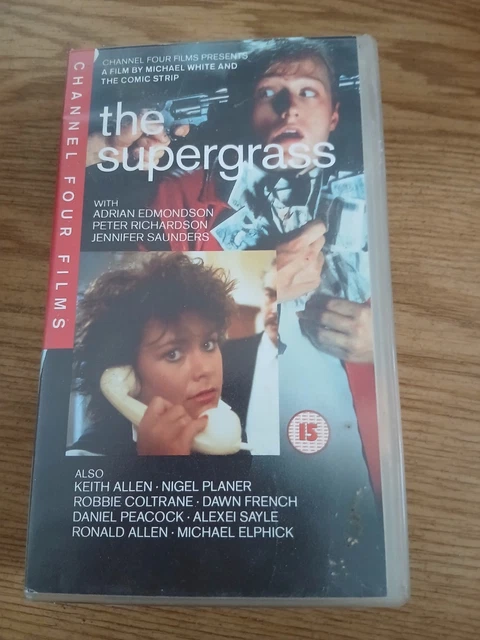 RARE VHS TAPE THE SUPERGRASS (CHANNEL 4 FILMS) michael white and the ...