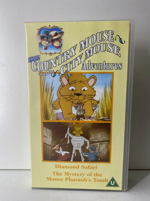 THE COUNTRY MOUSE and the City Mouse Adventures: Diamond Safari On VHS ...