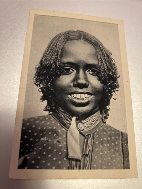 CARTOLINA COLONIALE AOI Eritrea Africa Orientale Italiana Tipo Bilena ...