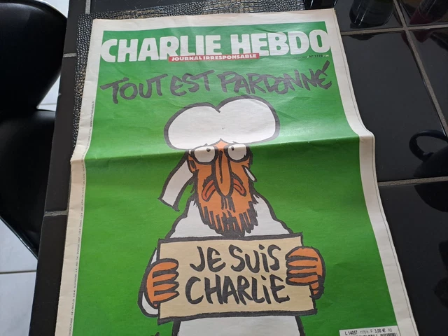 VDS CHARLIE HEBDO 1178 je suis charlie 14 janvier 2015 EUR 5,00 - PicClick FR
