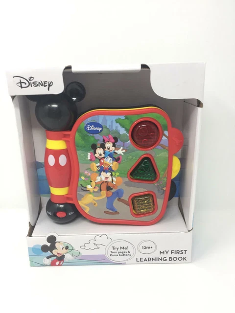 DISNEY MICKEY MOUSE Clubhouse First Learning Book, Shapes and Sounds £8 ...