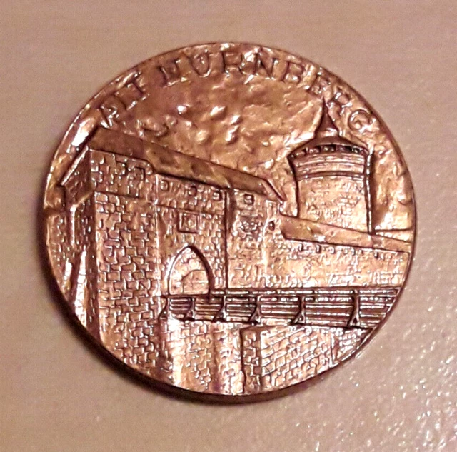 MEDAILLE KUPFER ALBRECHT Dürer Alt Nürnberg 1971 EUR 3,60 - PicClick DE