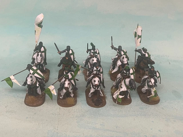 28MM CRUSADES MEDIEVAL Knights Of St Lazarus Cavalry Perry Miniatures £ ...