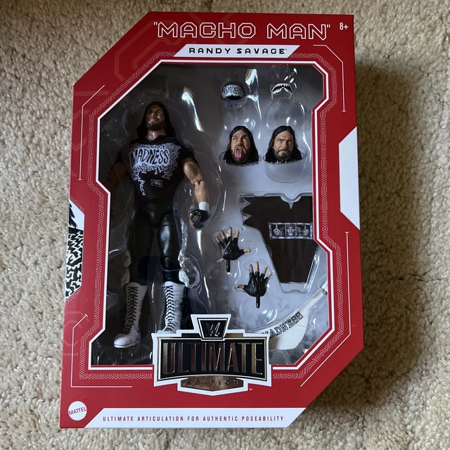 MATTEL WWE ULTIMATE Edition Macho Man Randy Savage 6 in Action Figure ...