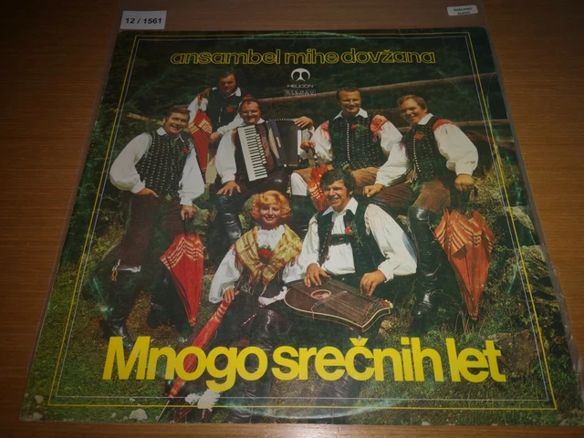 LP ALPENOBERKRAINER MIT MIHA DOVZAN Mnogo srecnih let 1974 (EX-/EX ...