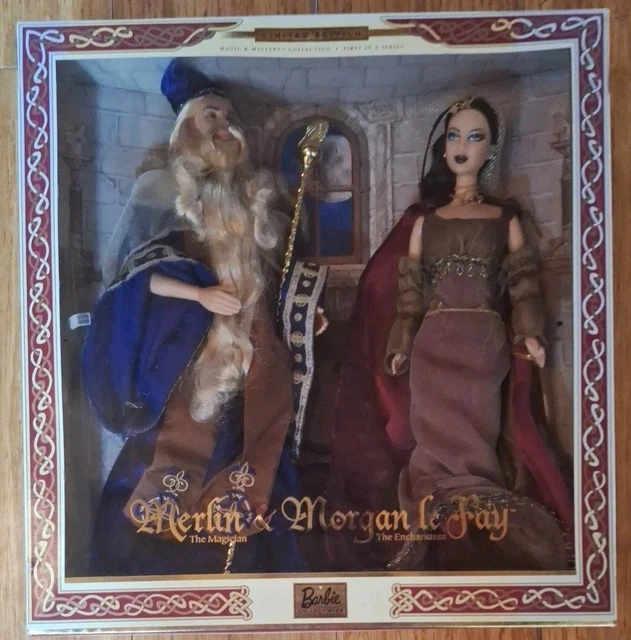 MERLIN AND MORGAN The Fey Barbie LIMITED Magic & Mystery . READ ...