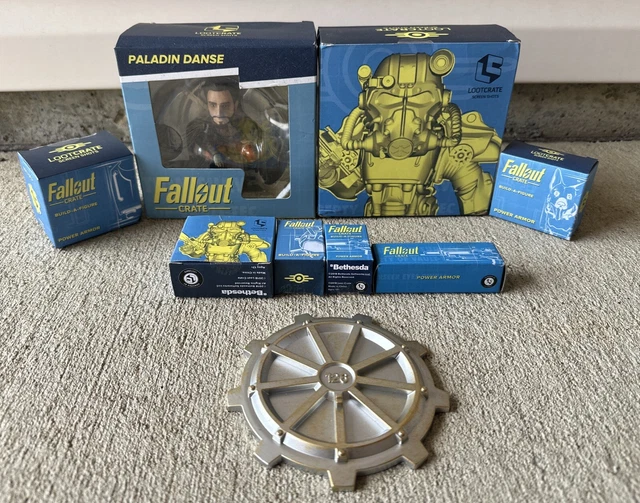 LOT OF BETHESDA Fallout Loot Crate Screen Shots Figures & Collectibles ...