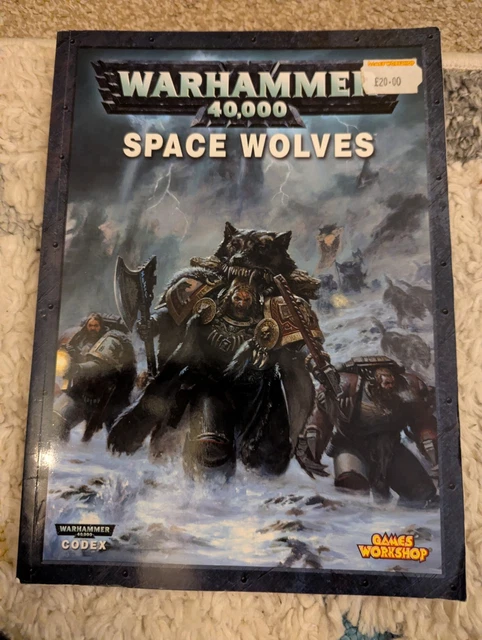 WARHAMMER 40K SPACE Wolves Codex 5th Edition £3.31 - PicClick UK