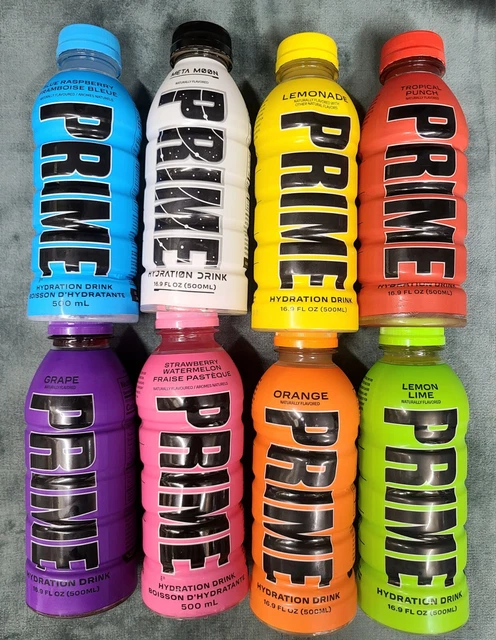 PRIME HYDRATION DRINK Logan Paul X Ksi VARIETY PACK 8 BOTTLES £43.37 ...