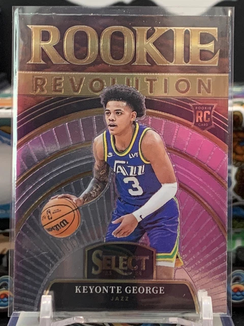 2023-24 PANINI SELECT Keyonte George Rookie Revolution RC Utah Jazz EUR 0,91 - PicClick FR