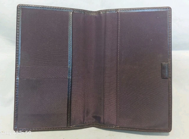 VINTAGE COUTTS BANK Leather Cheque Book and Card Holder £12.99 ...