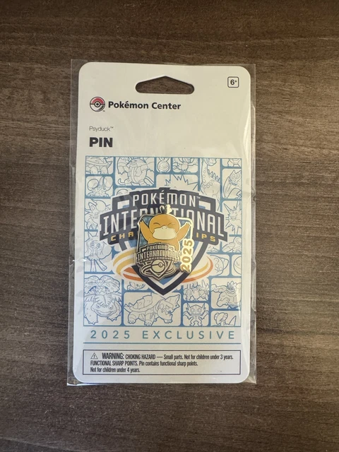 POKEMON CENTER EUIC London 2025 Exclusive Psyduck Pin £10.00 - PicClick UK