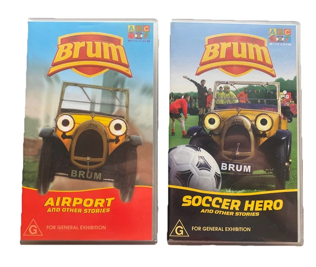 BRUM VHS X2 - Airport- Soccer Hero $24.00 - PicClick AU