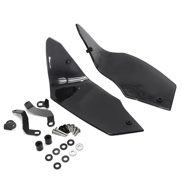 WIND DEFLECTOR WINDSHIELDS hand guard cover dark grey for BMW R1200GS £ ...