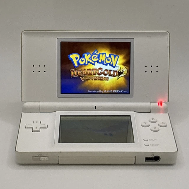 NINTENDO DS LITE WHITE Gaming Handheld Console System Mint Condition £ ...