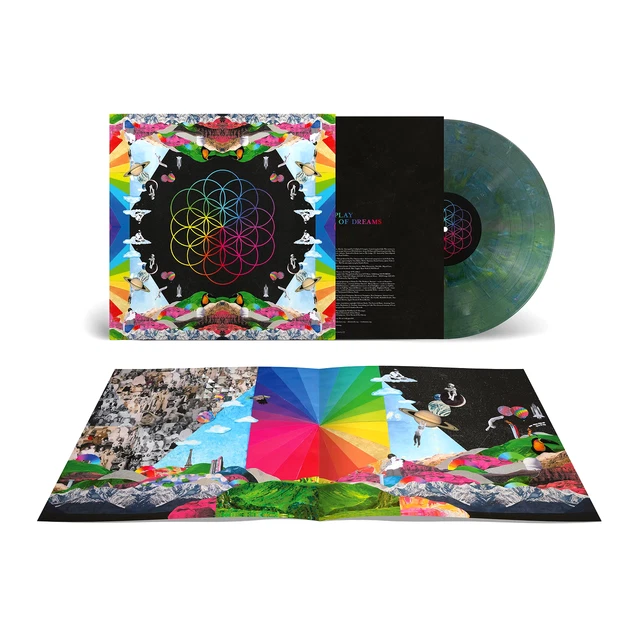 COLDPLAY A HEAD Full Of Dreams (2023 National Album Jour Couleur Éco ...