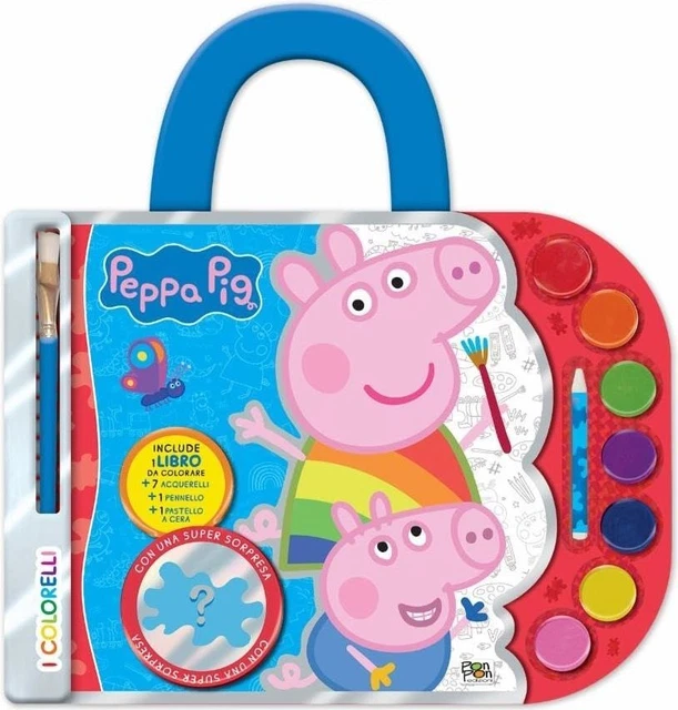 LIBRI CAPIOTTO LISA - Valigetta Con Acquerelli. I Colorelli. Peppa Pig ...