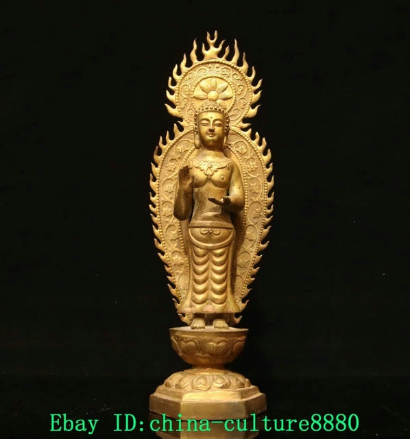 9 &BOUDDHA BOUDDHIQUE tibétain de Shakyamuni en cuivre et en or EUR 725,00 - PicClick FR