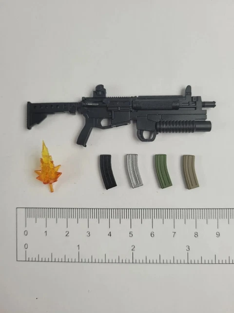 6 INCH 1/12 Scale Gun Weapon Assault Rifle Action Force Valaverse $10. ...