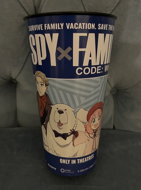 ANYA SPY X FAMILY CODE WHITE AMC Movie Premier anime Reusable Cup ...