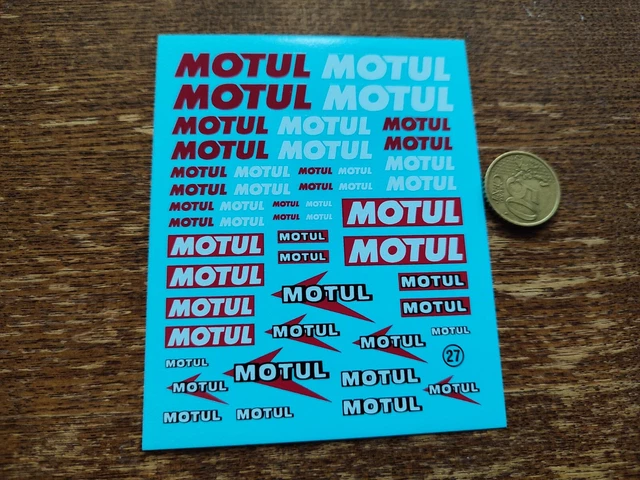 DECALCOMANIE DECALS ANCIEN Wrc Pub Rallye Motul 1/24 EUR 6,70 - PicClick FR