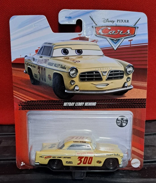 DISNEY CARS 3 Heyday Leroy Heming rare Pixar diecast bnib Mattel Nascar ...