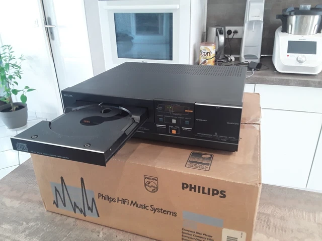 LECTEUR CD PHILIPS CD104 avec oite D'origine Manuel Fascicules et Vis ...